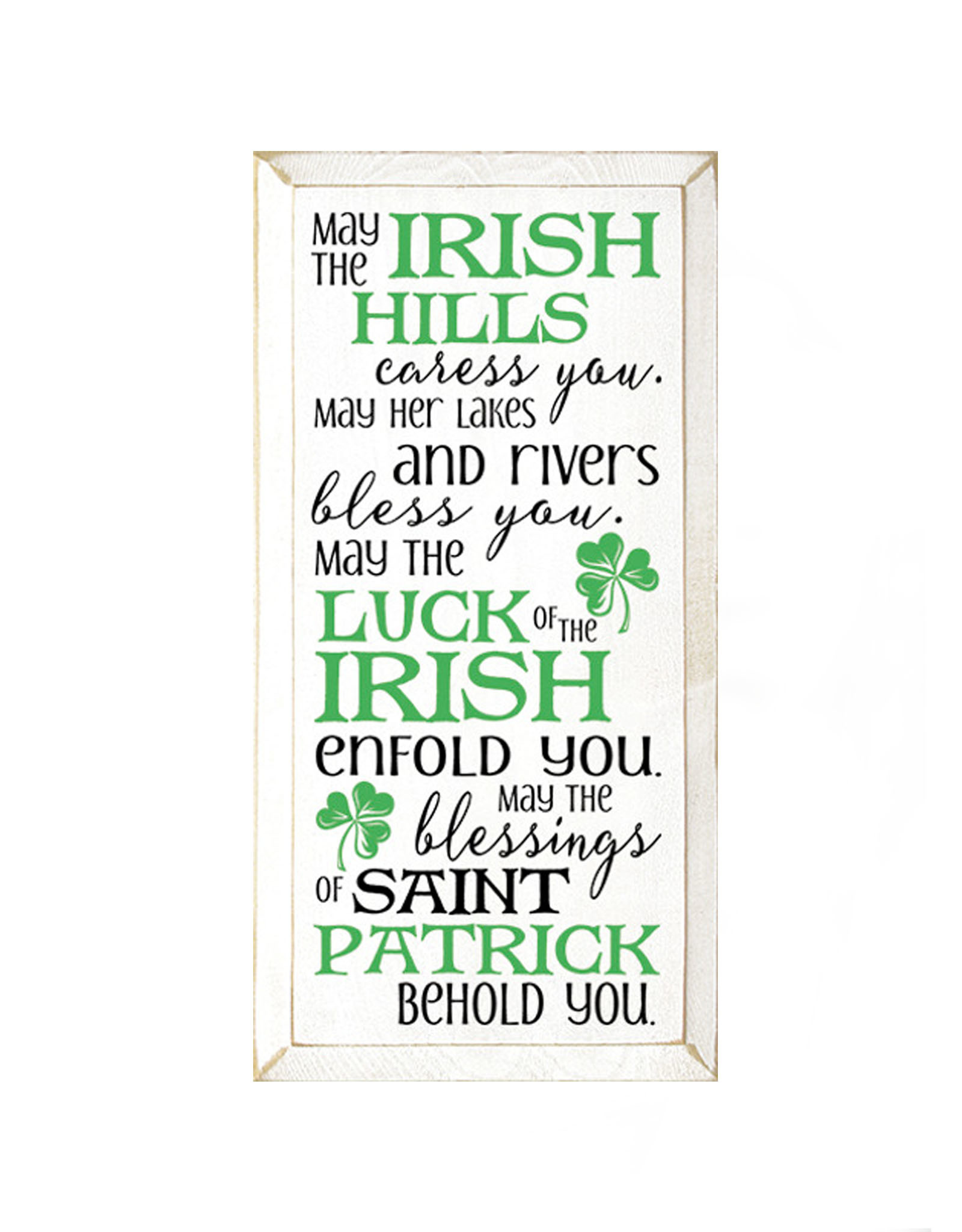 'MAY THE IRISH HILLS' SIGN - Irish Crossroads
