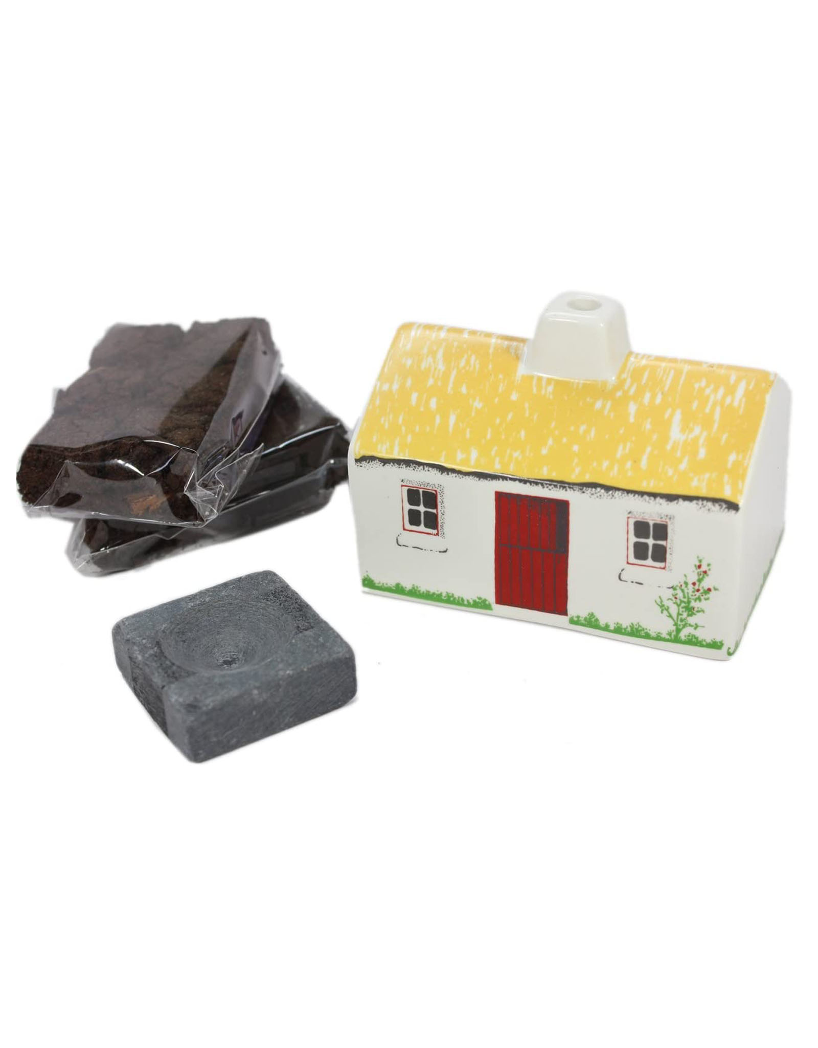 IRISH TURF - Ceramic Cottage Burner - Irish Crossroads