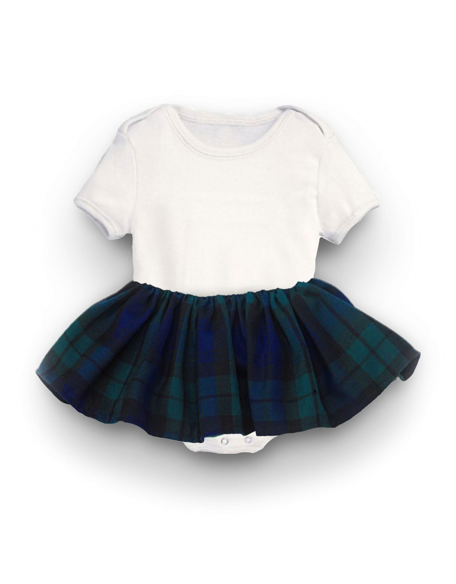 TARTAN TOTS ONESIE - Blackwatch - Irish Crossroads