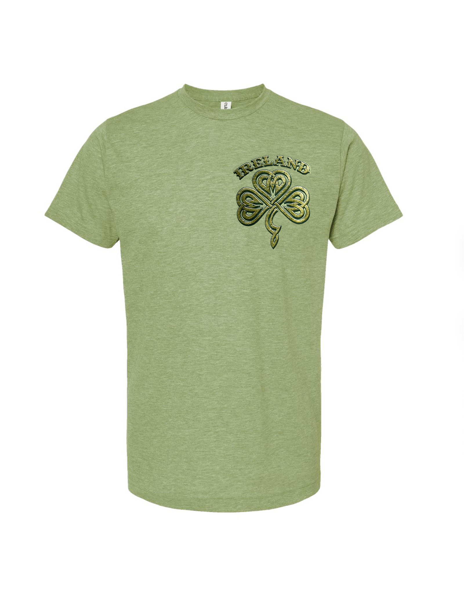 PUFF SHAMROCK TEE SHIRT - Irish Crossroads