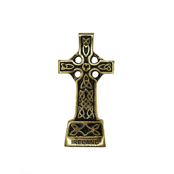 STANDING CELTIC CROSS METAL DECOR - Irish Crossroads