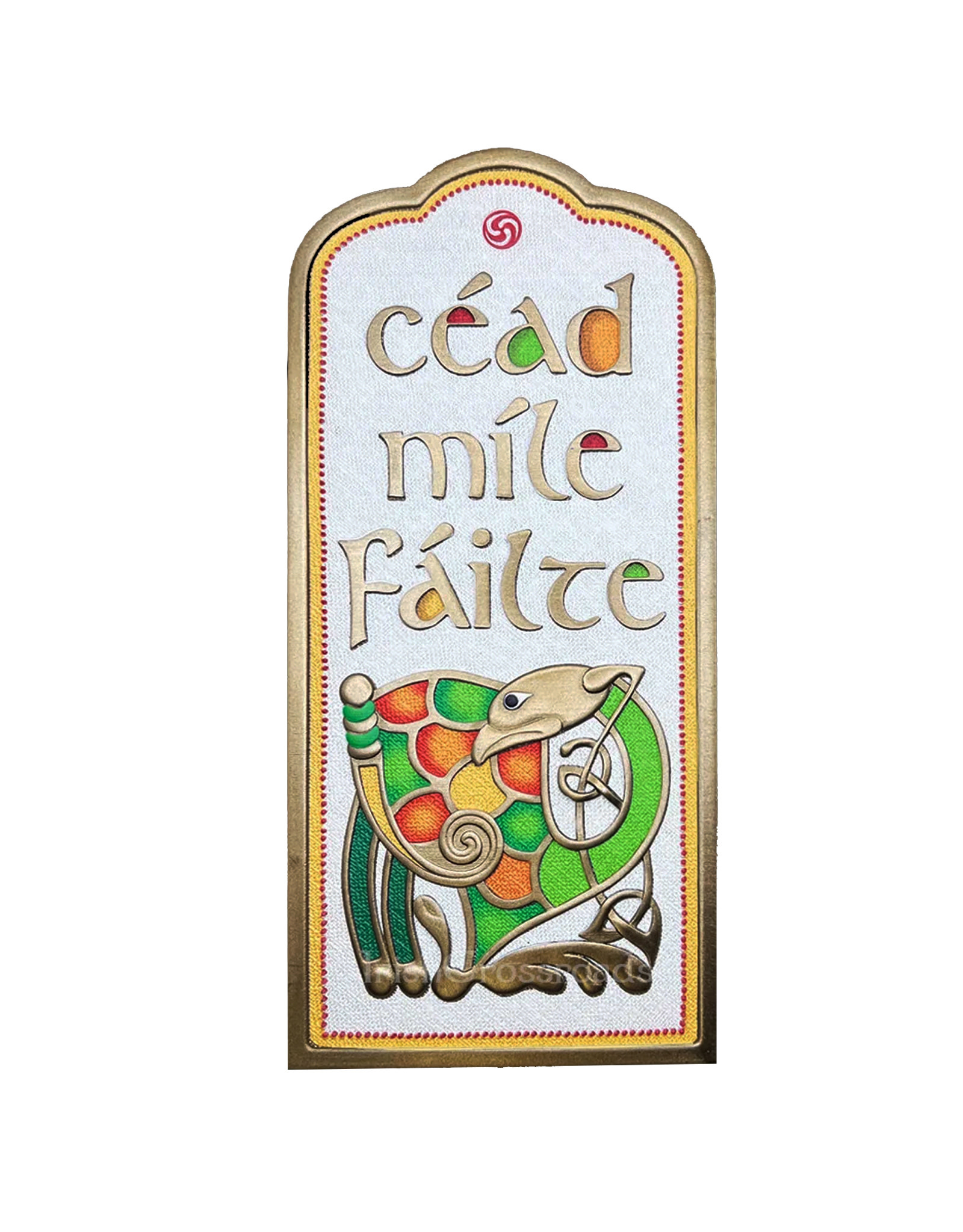 CELTIC SPIRIT PLAQUE - Cead Mile Failte - Irish Crossroads