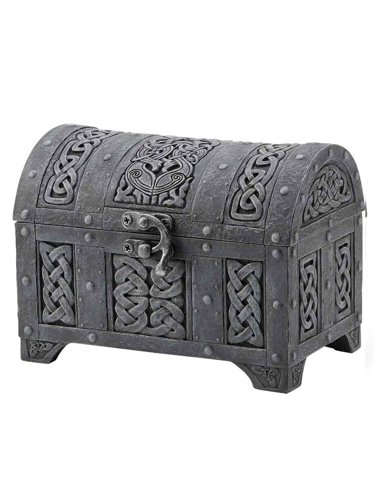 CELTIC TREASURE CHEST BOX - Black - Irish Crossroads