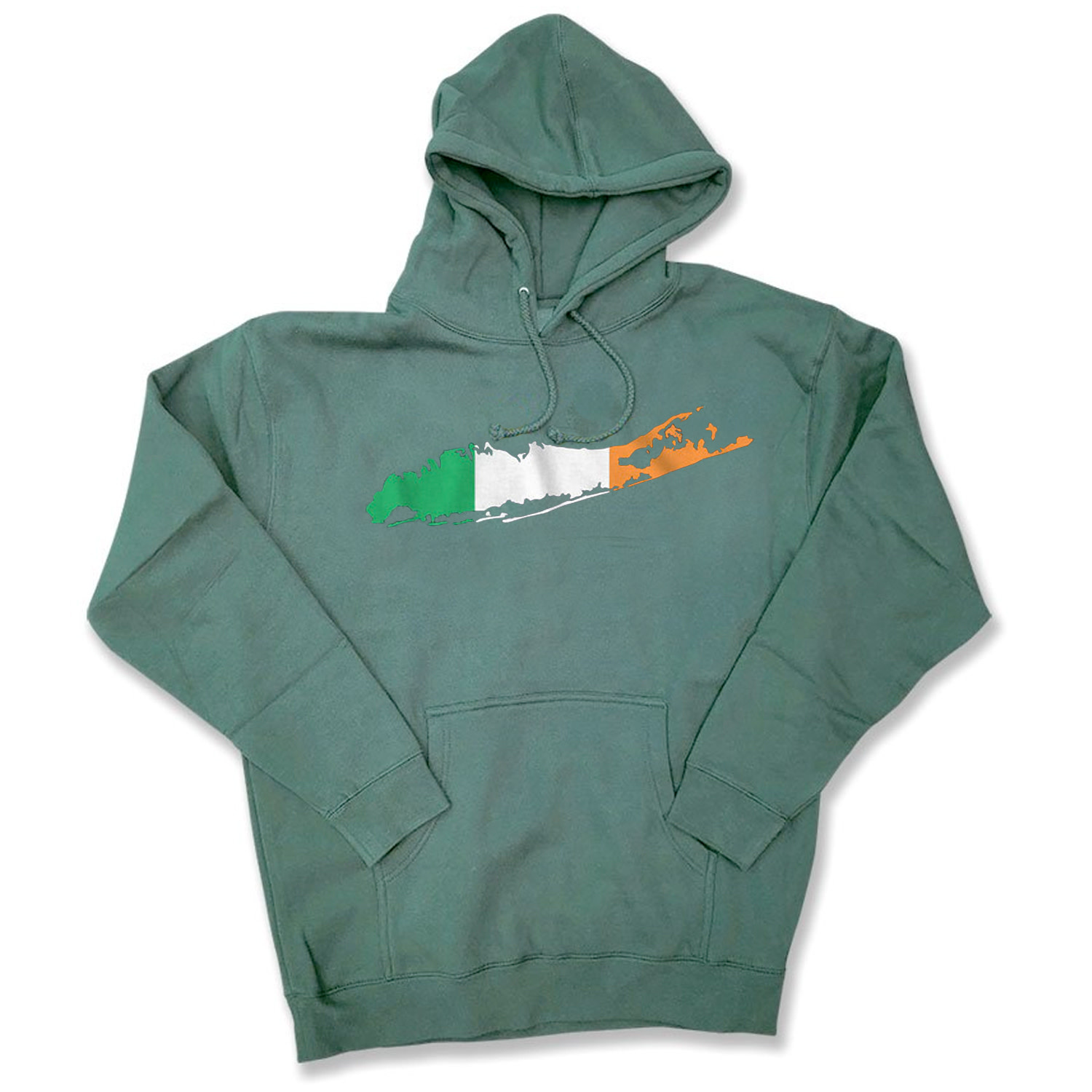 CARLETON LI IRISH EXTRA HEAVY HOODIE - Green - Irish Crossroads