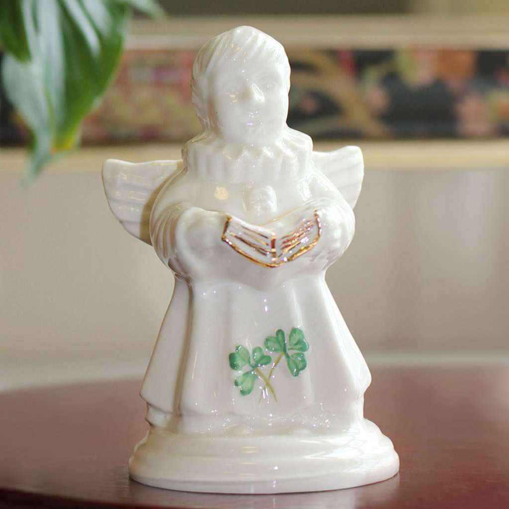 BELLEEK CHOIR of ANGELS SONG FIGURINE - Irish Crossroads