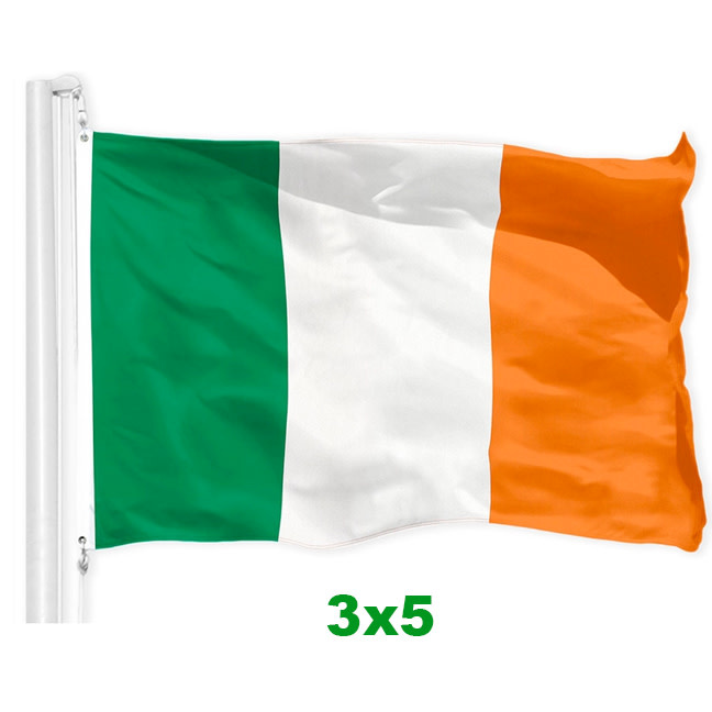 IRELAND FLAG - 3x5ft - Irish Crossroads