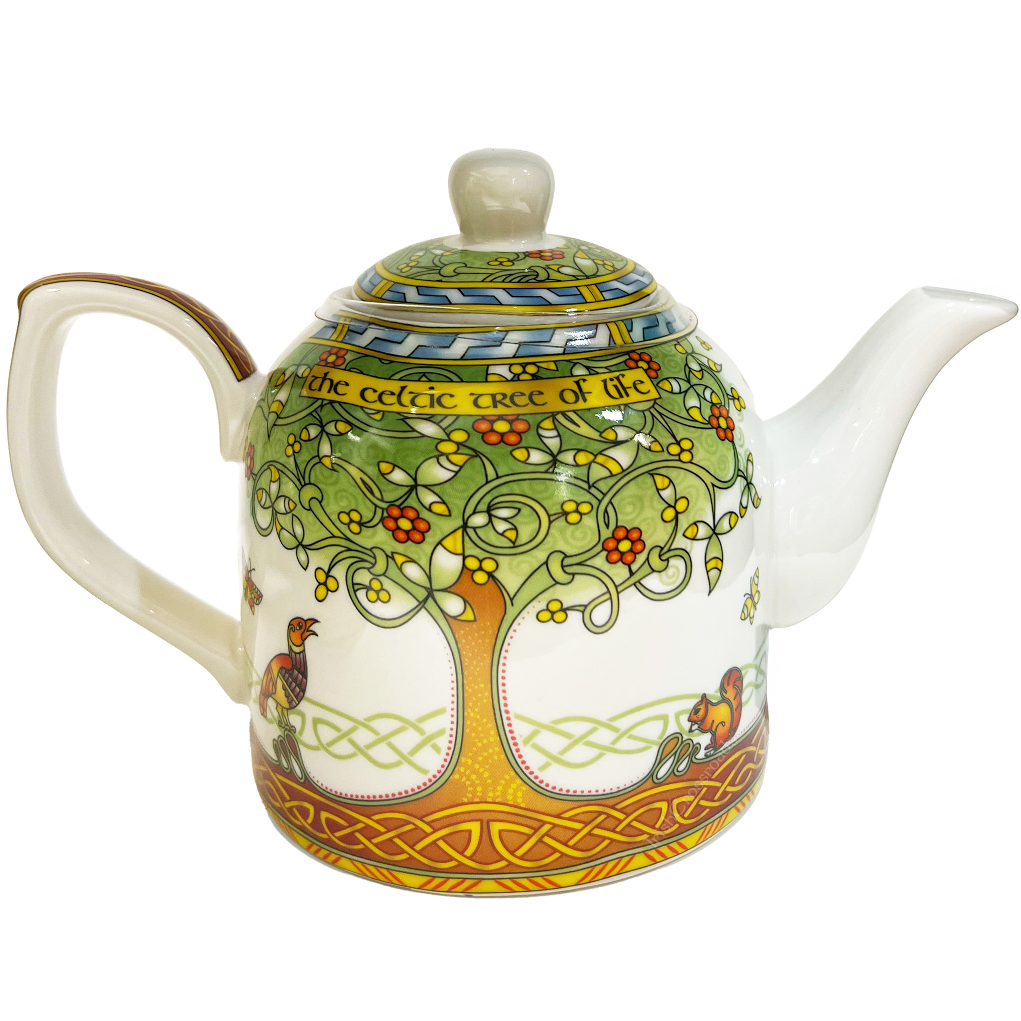 CLARA CRAFT TREE of LIFE TEAPOT - Irish Crossroads