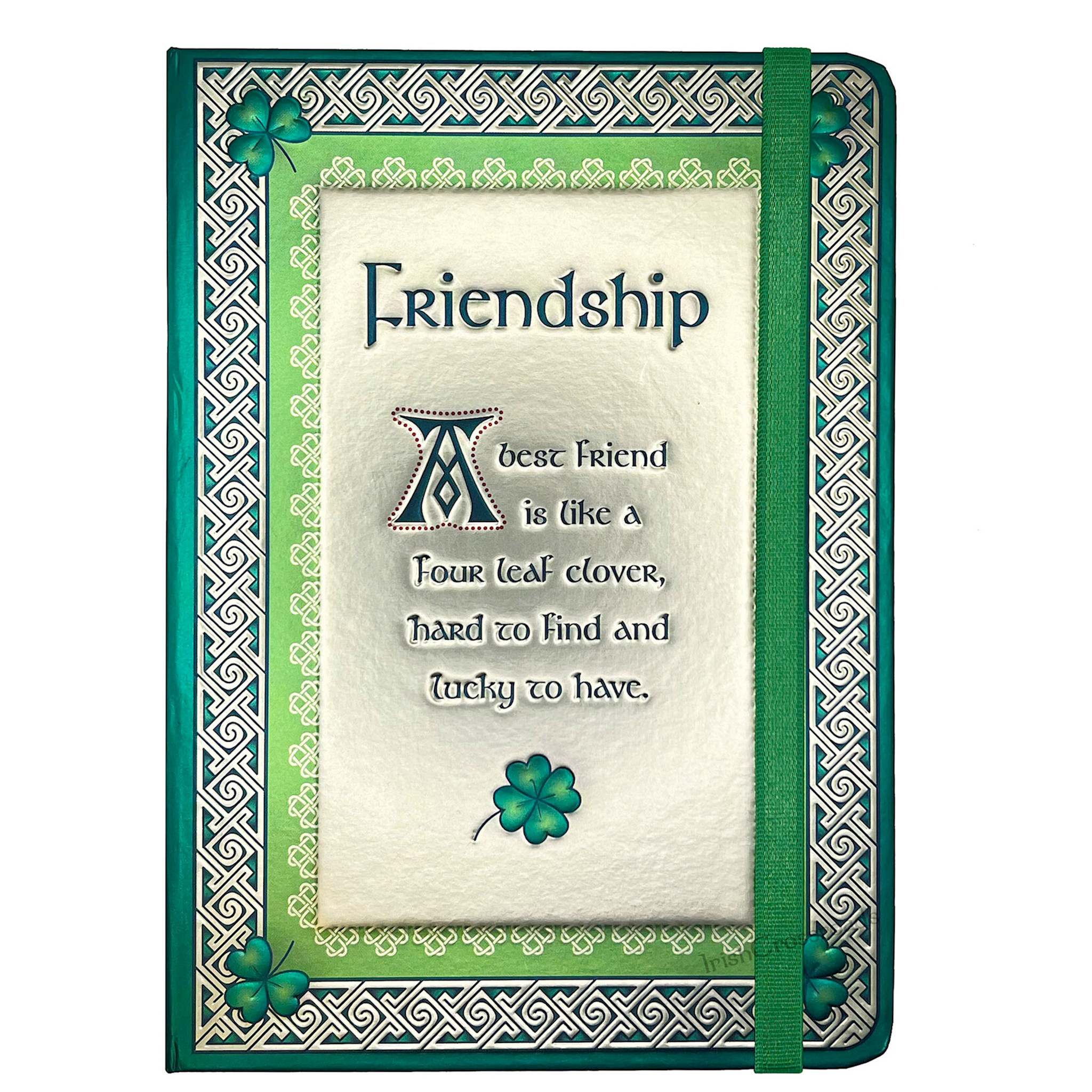 LARGE CELTIC NOTEBOOK - Friendship - Irish Crossroads