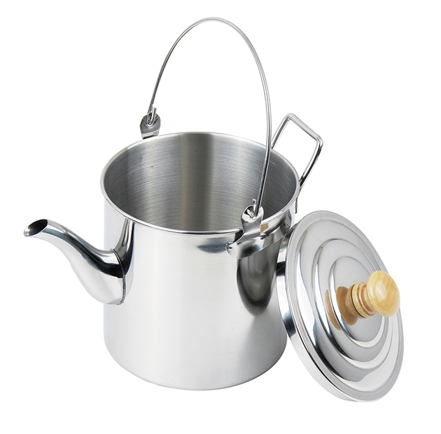 Chinook Ridge Stainless Steel Kettle - Great Lakes Outfitters