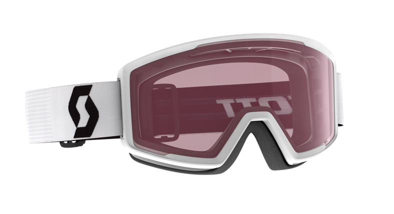 Scott Goggle Factor Mineral White/Black Enhancer Snow Goggle - Great ...