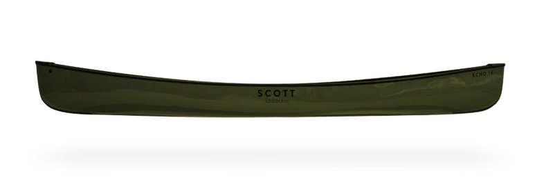 Abitibi & co. - Scott Canoe - Fiberglass Echo 16' Red with Deep Yoke ...