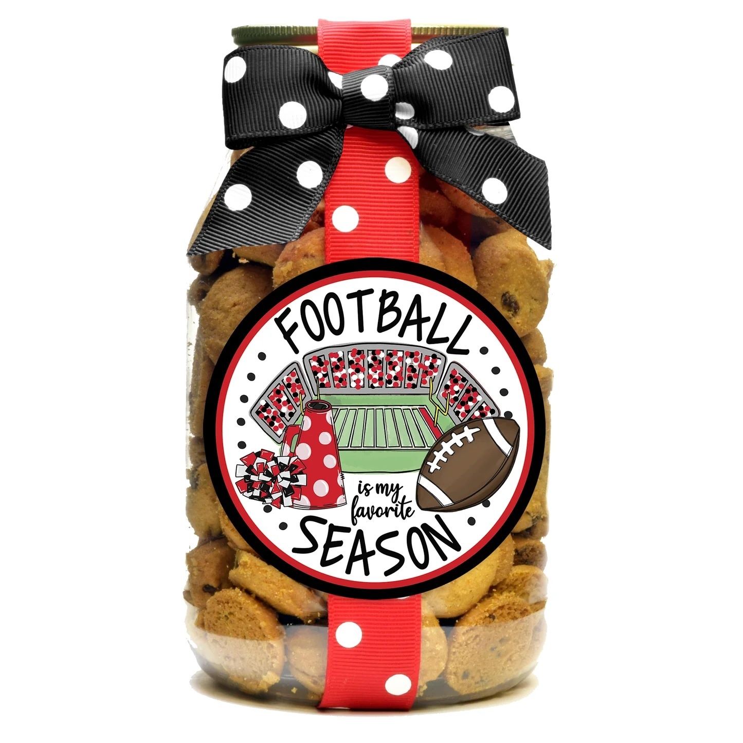 Nams Football Quart Jar - ElleB gifts