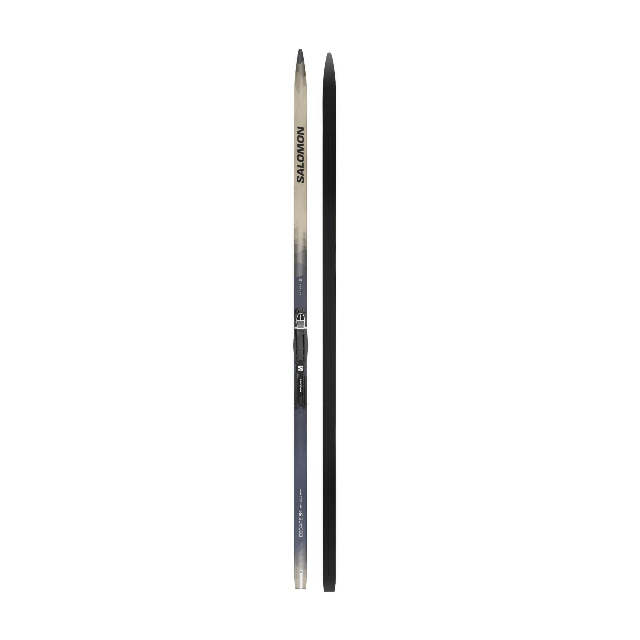 Escape 51 Plus PM Cross Country Fishscale Ski + Access Bindings - Coast ...