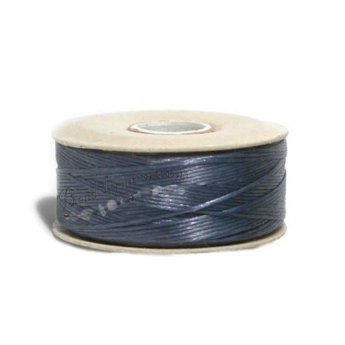 Size B Nylon Thread 72yd Bobbin Royal Blue - Bead Inspirations