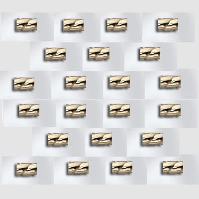 Gold Filled Twisted Crimp 2x3mm - 20 Pieces - Bead Inspirations