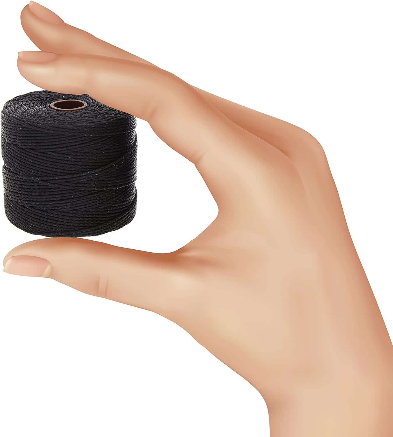 S-lon Black spool - 77yd spool - Bead Inspirations