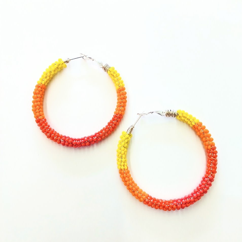 Wire Wrapped Hoop Earrings Class - Bead Inspirations