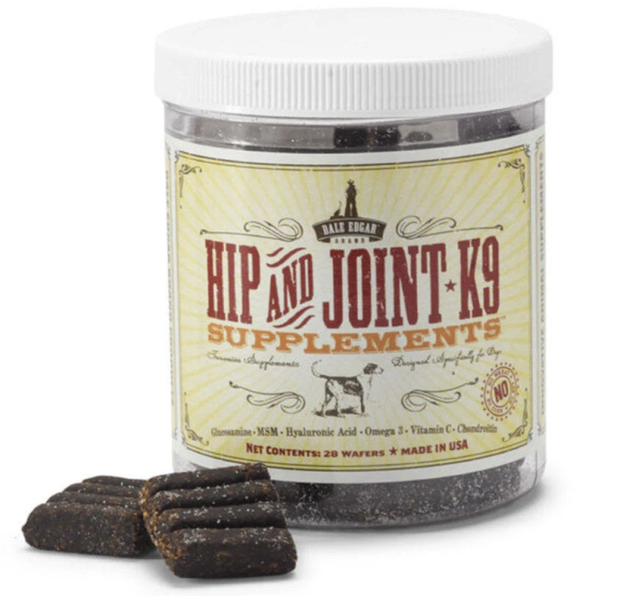 28 Count Dale Edgar Hip & Joint Chews - Long Dog Fat Cat