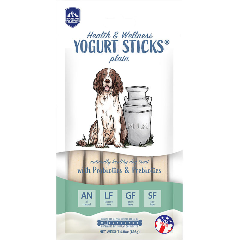 4.8oz Himalayan Yogurt Sticks Plain - Long Dog Fat Cat