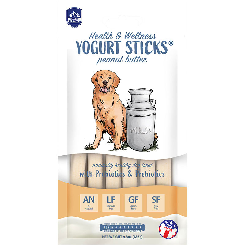 4.8oz Himalayan Yogurt Sticks PB - Long Dog Fat Cat