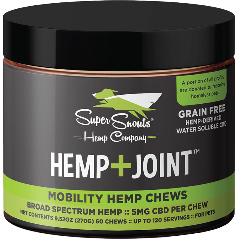 Super Snouts Hemp & Joint Chews 60 ct - Long Dog Fat Cat