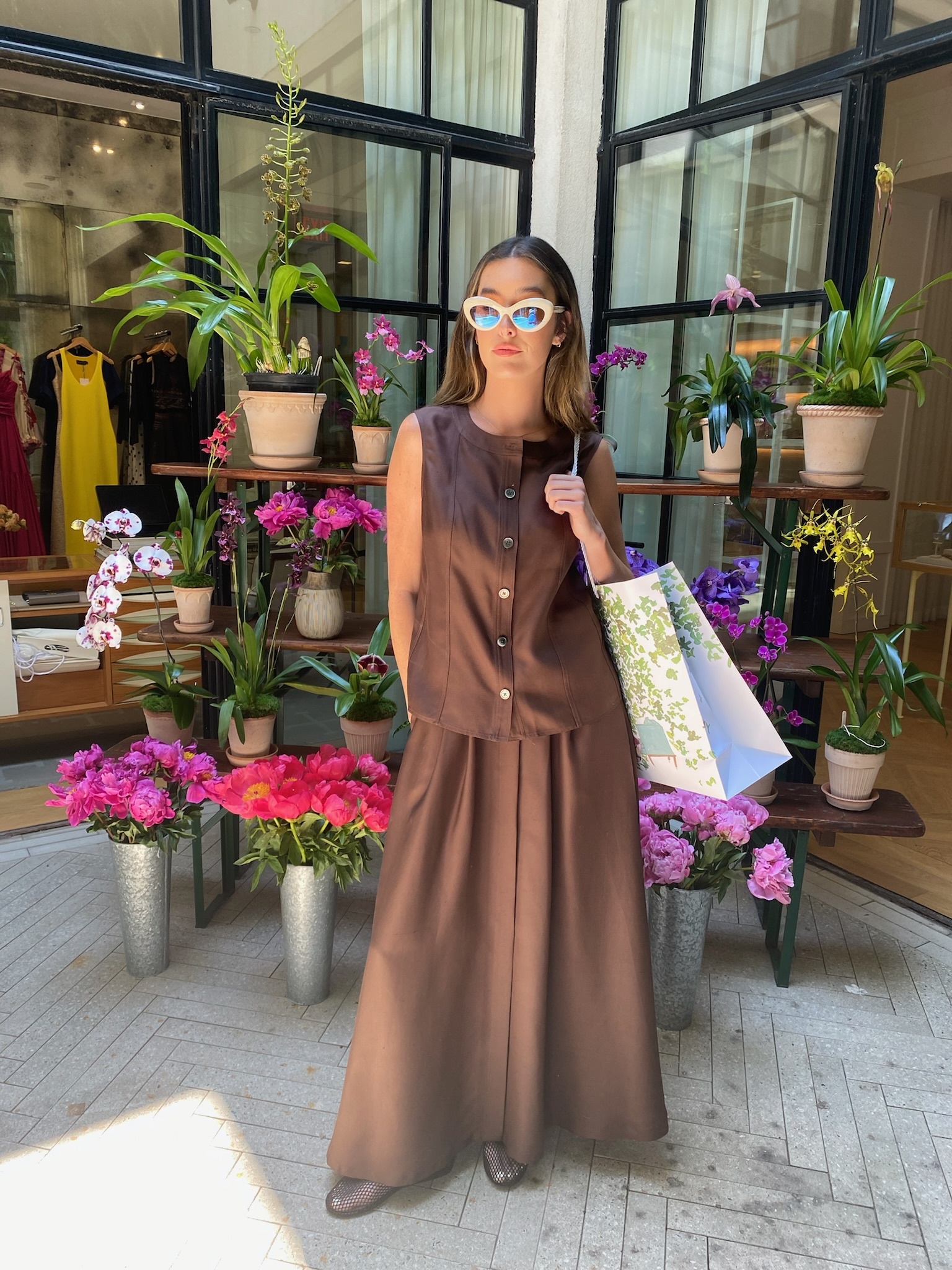 LAKAN STITCHED SHELL TOP - Capitol