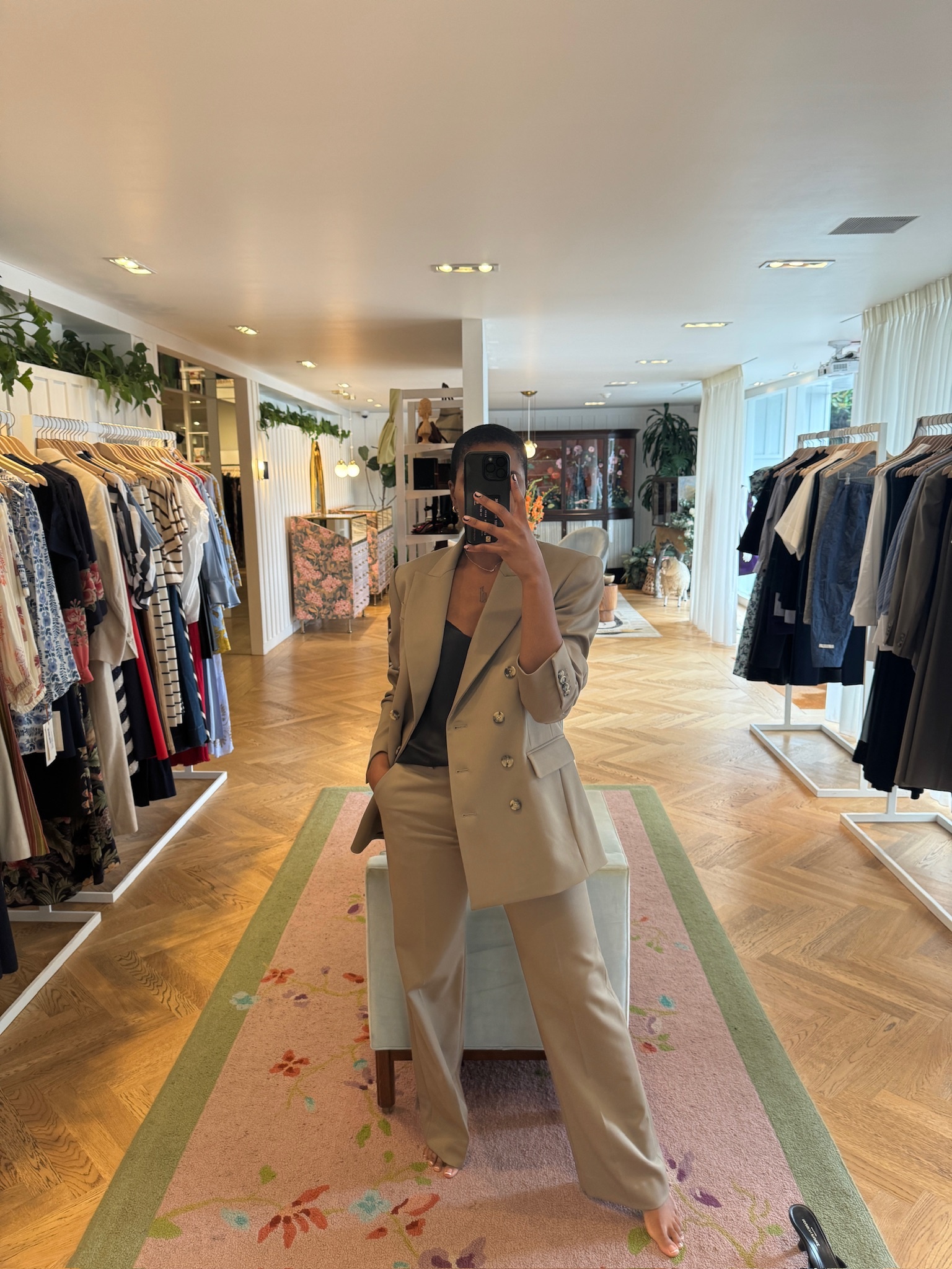 MICHELLE RHEE LOUCHY STRAIGHT LEG TROUSER - Capitol