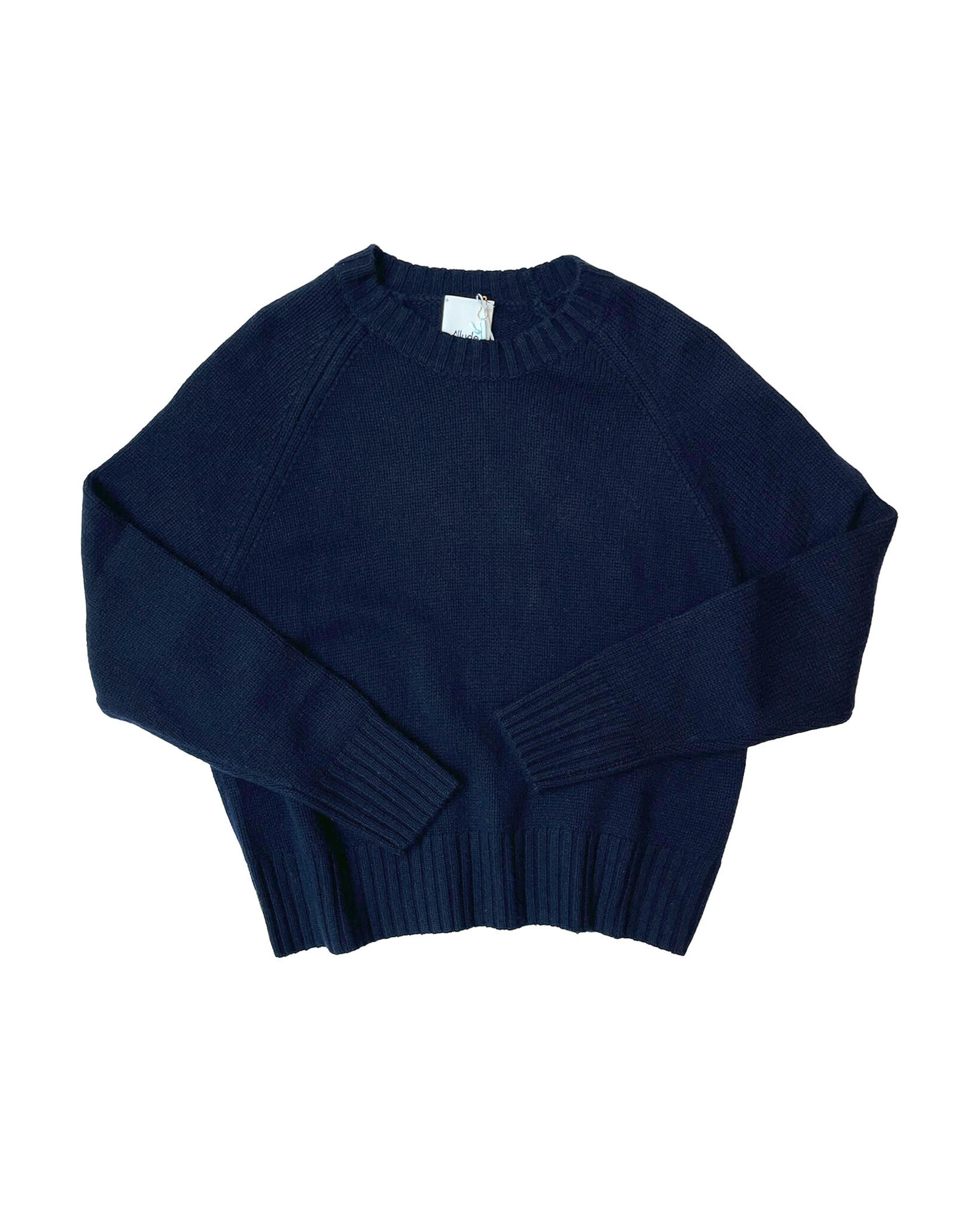ALLUDE RELAXED RD SWEATER - Capitol