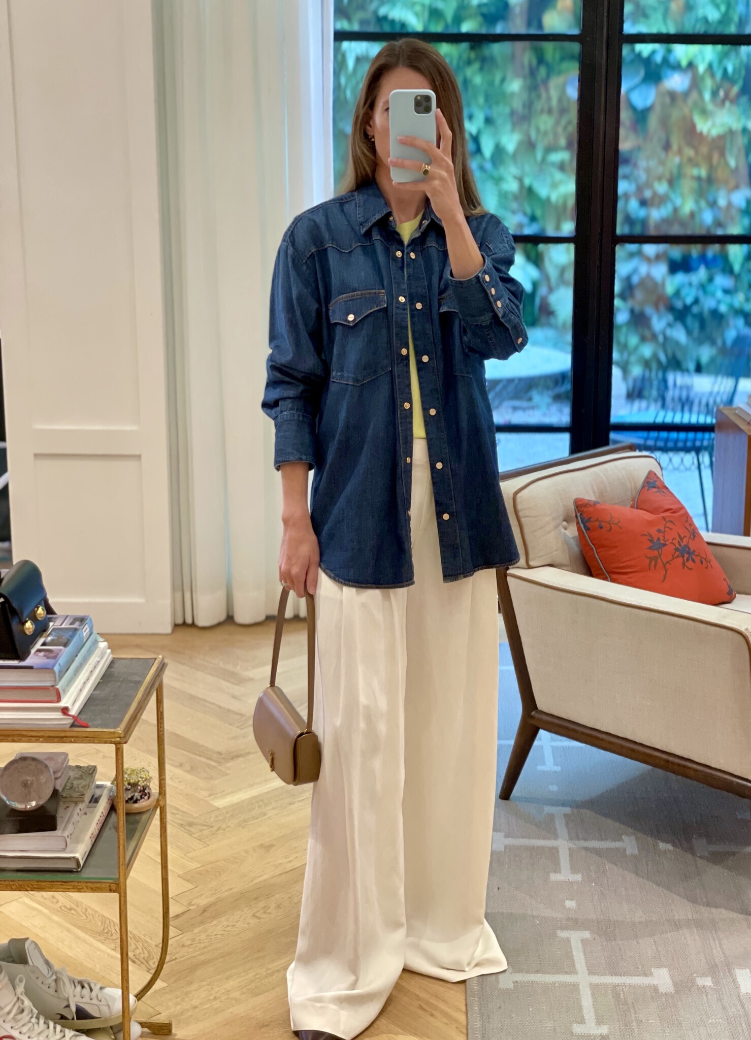 TWP DENIM OVERSIZED RANCHER TOP - Capitol