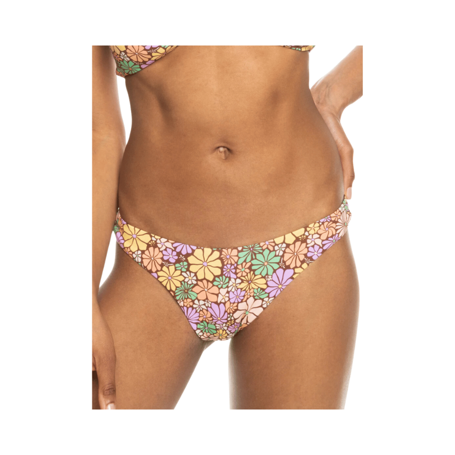 Roxy ALL ABOUT SOL HL Moderate Bikini Bottom - Boutique Les Sommets