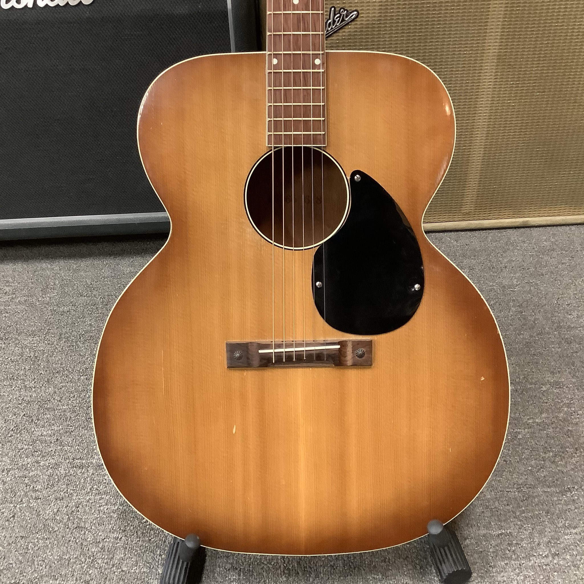 40’s/50’s Silvertone Jumbo Acoustic K55 - Normans Rare Guitars