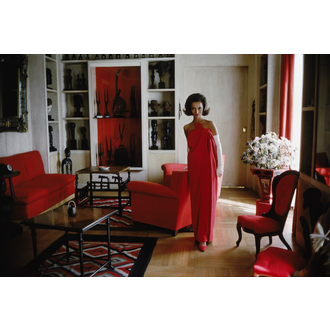 Mark Shaw Photography - Audrey on Bicycle, 1953
