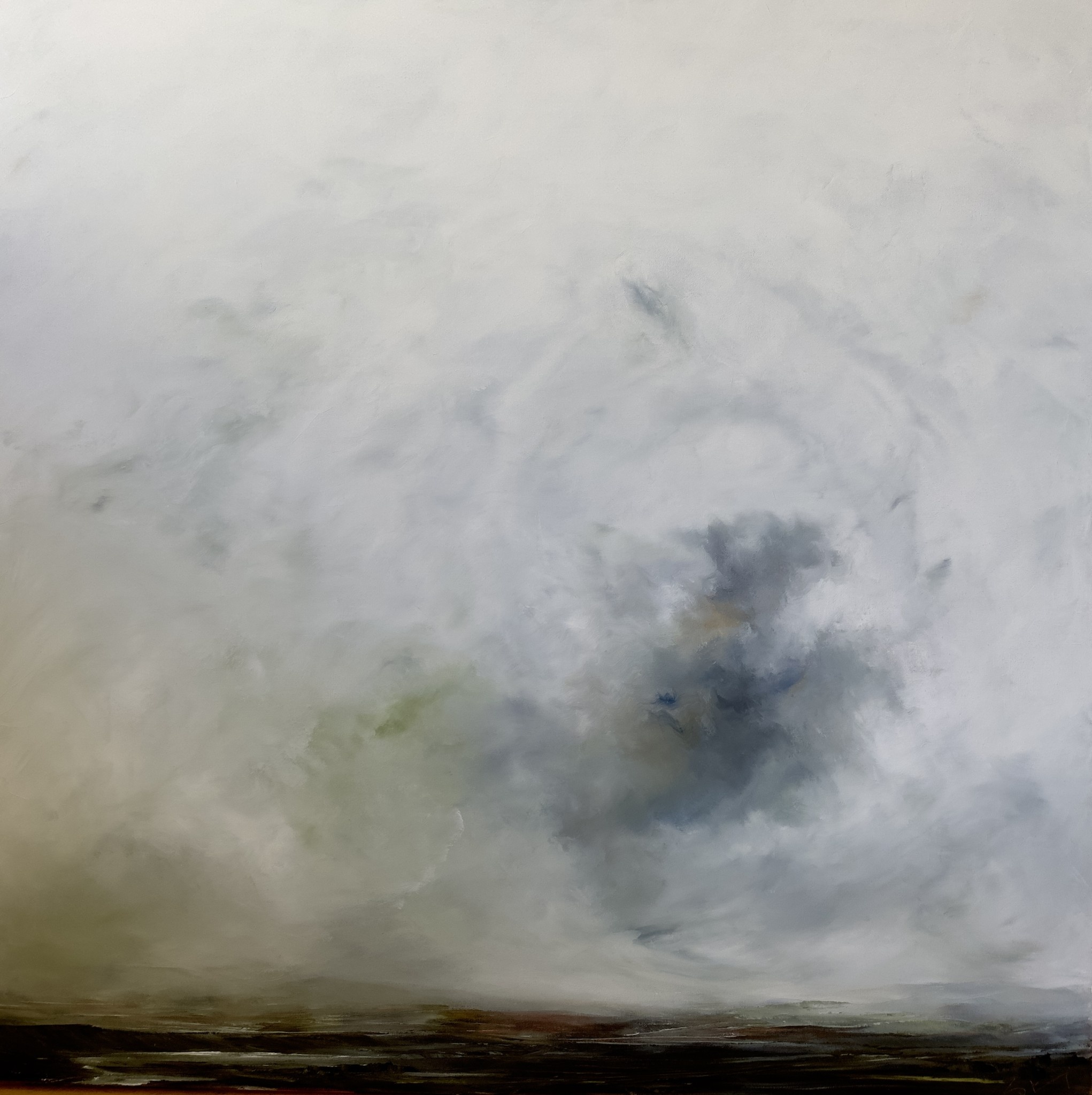 Stig Cooper - Left to Chance, 2023 - Oil on canvas - 100x100cm - Becker ...