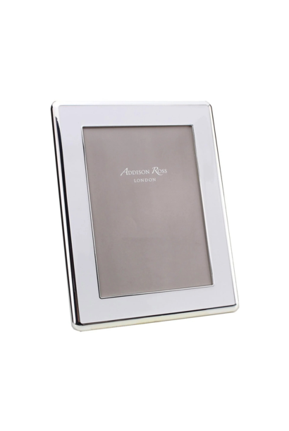 Addison Ross - White Enamel Curve Frame - Silver - 8x10 Addison Ross - White Enamel Curve Frame - Silver - 8x10