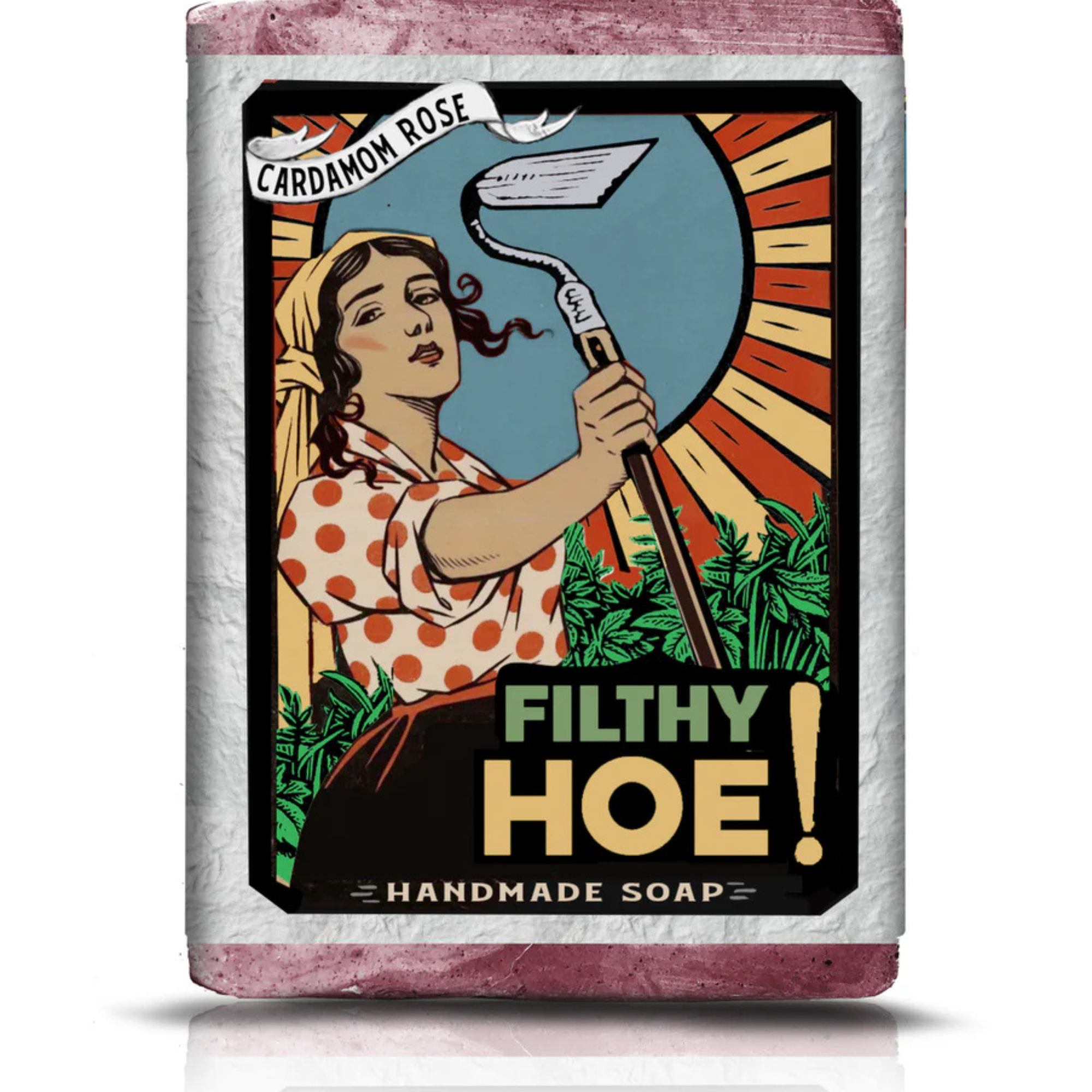 Filthy Hoe Soap -100% Natural - Handmade in Hawaii - Becker Minty