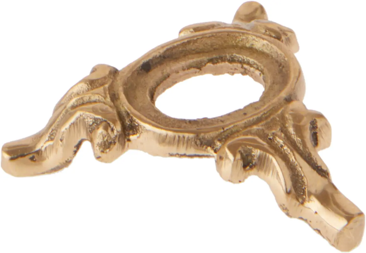 Princess Ann Crystal Ball Stand in Brass Tone - Omen - Psychic Parlor ...