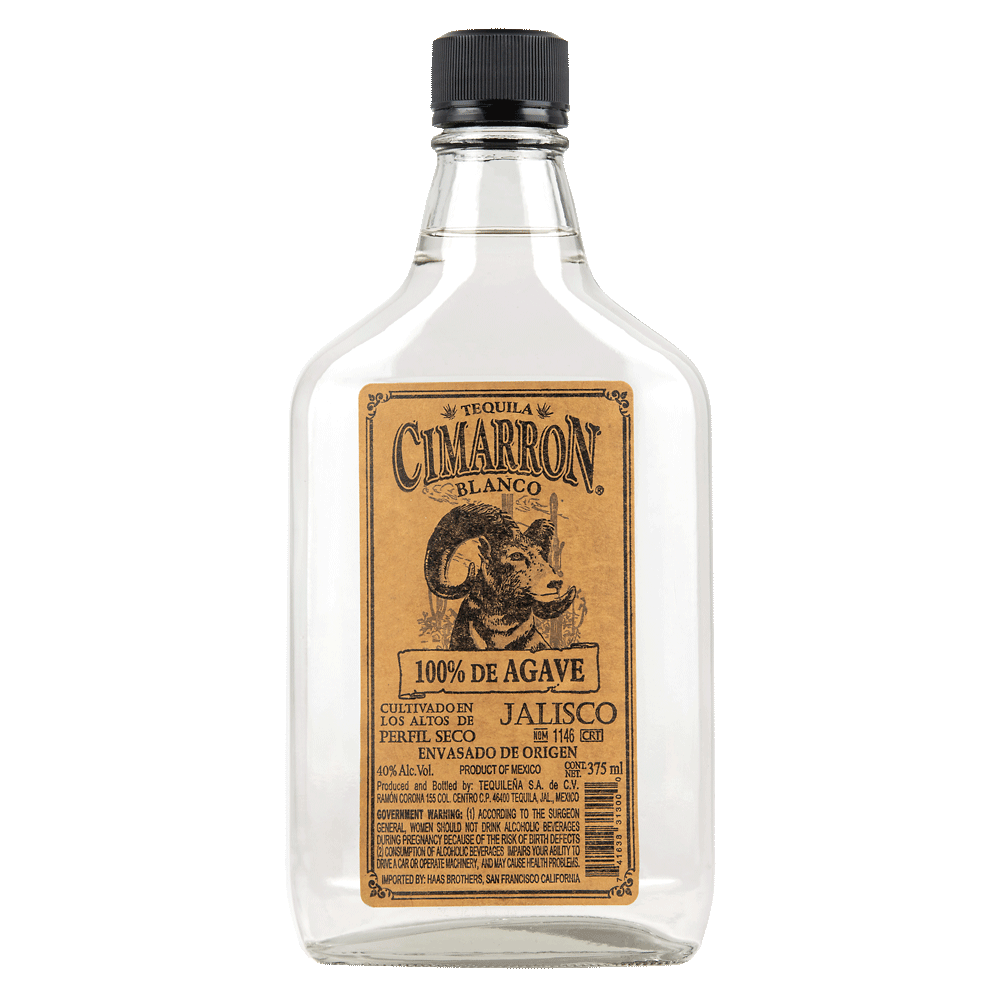 Cimarron Blanco Tequila 100% de Agave 375ml - Royal Wine Merchants ...