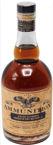 Ammunition Straight Rye Whiskey Finished In Pinot Noir Barrels - Royal ...