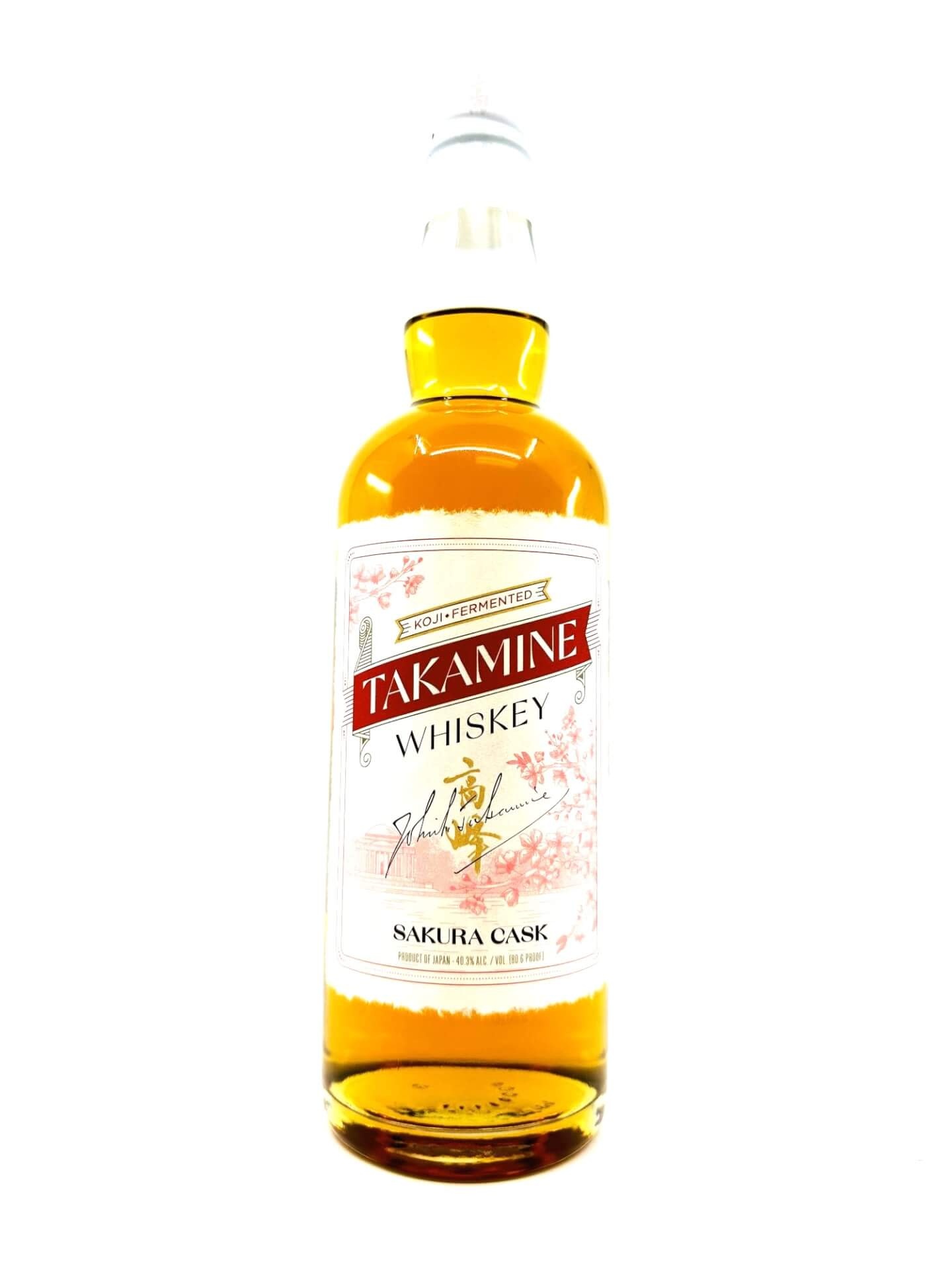 Takamine Koji+Fermented Sakura Cask Whiskey 750ml - Royal Wine ...