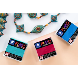 Fimo - Blueberry Beads