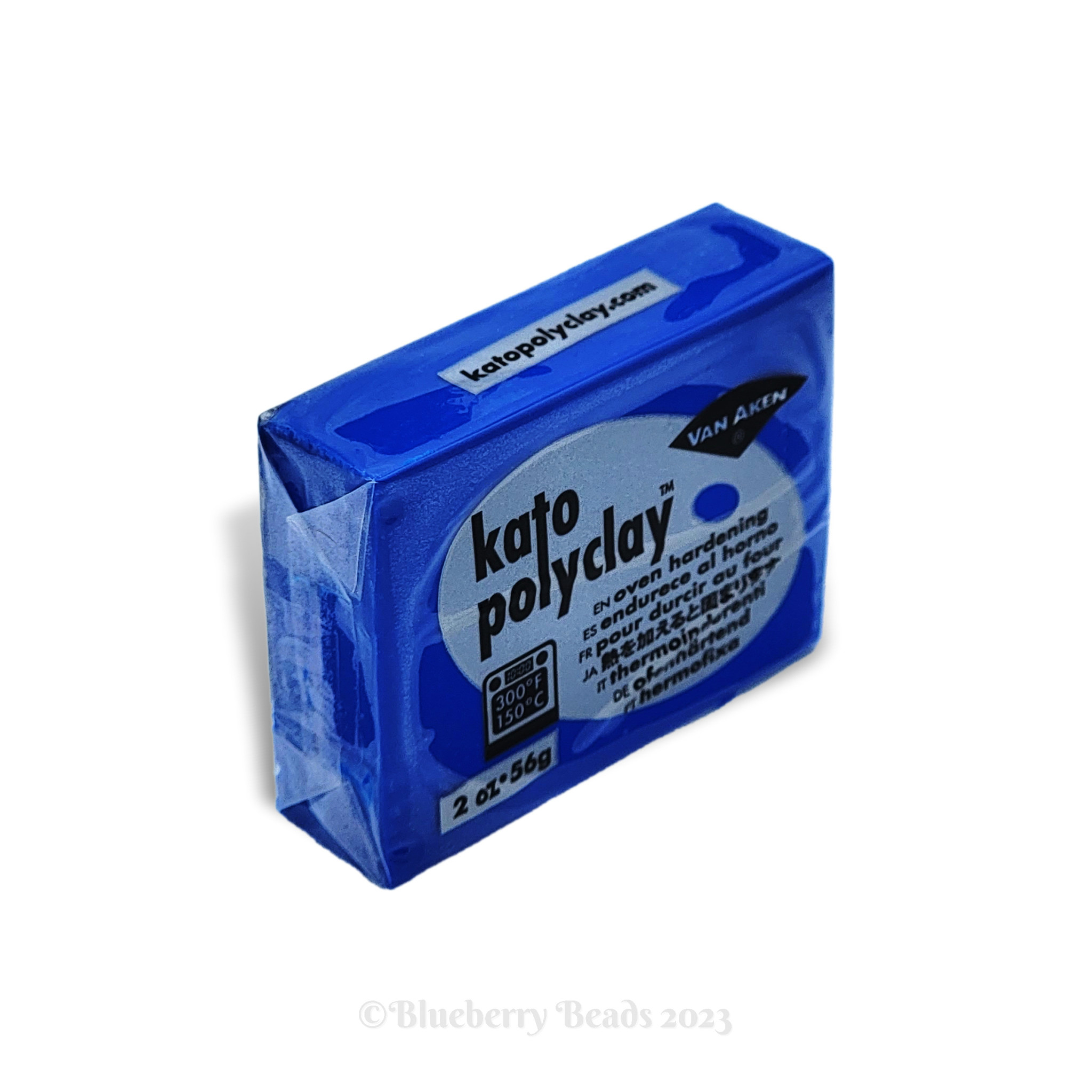 Kato Polyclay 12.5oz Blue - Blueberry Beads