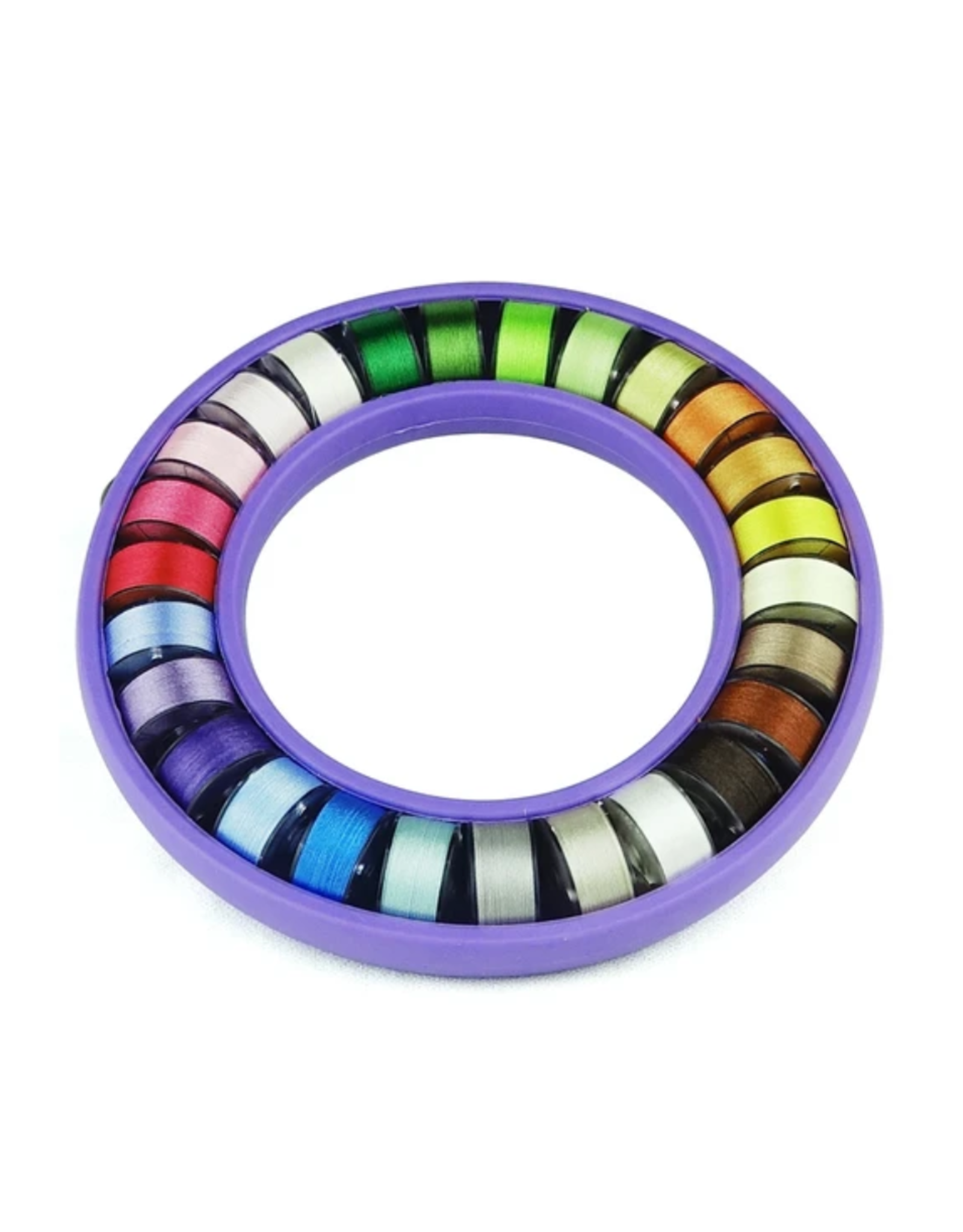 Grabbit® Bobbinsaver, Bobbin Holder in Lavender - Picking Daisies