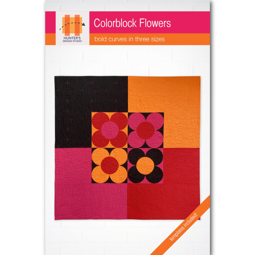 Colorblock Flowers Quilt Pattern - Picking Daisies