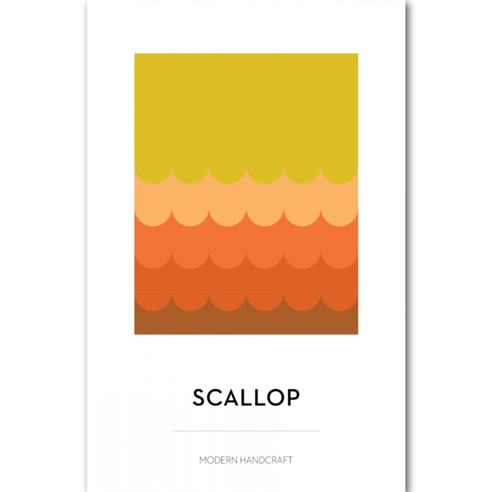 Scallop Quilt Pattern - Picking Daisies