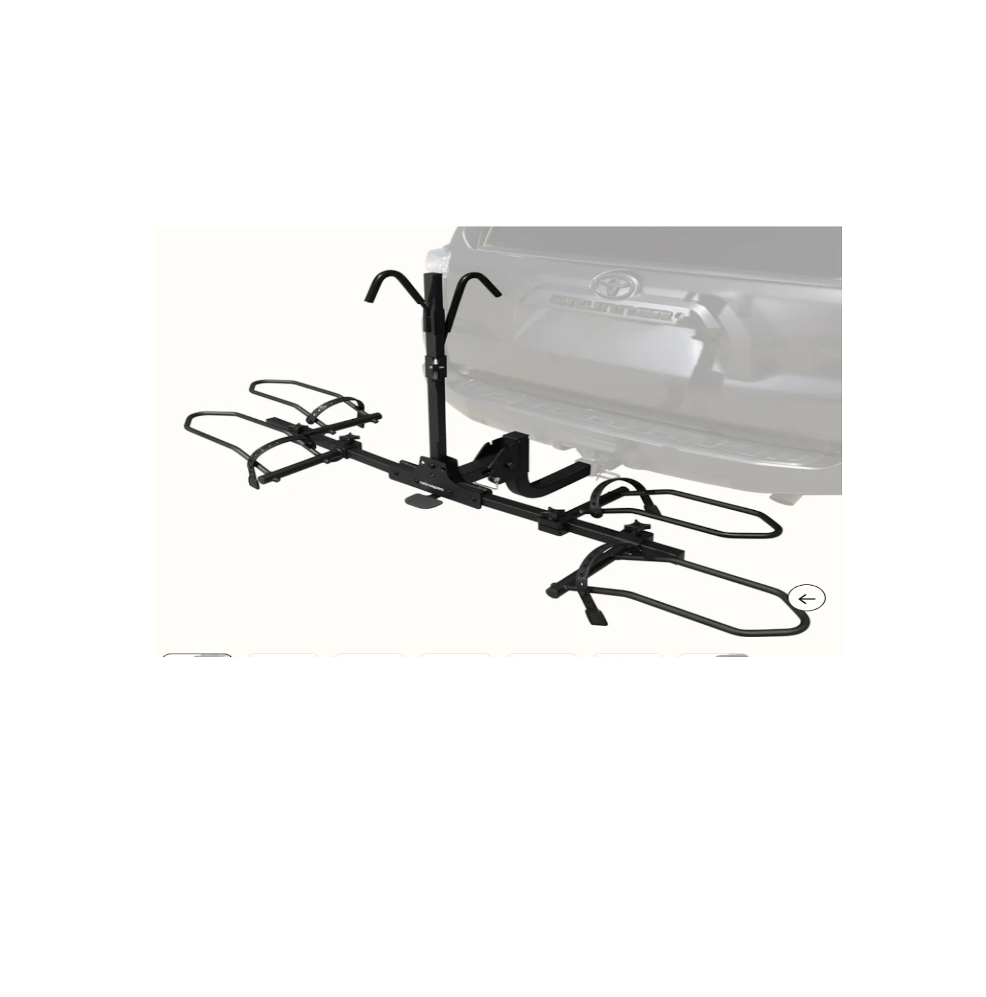 Retrospec Retrospec Endeavor Tray Hitch Mount Car EBike Rack - Spin ...