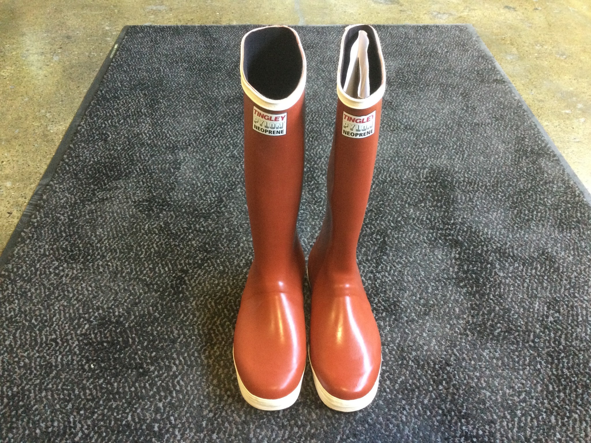 Brick Red Hunter Rain Boots