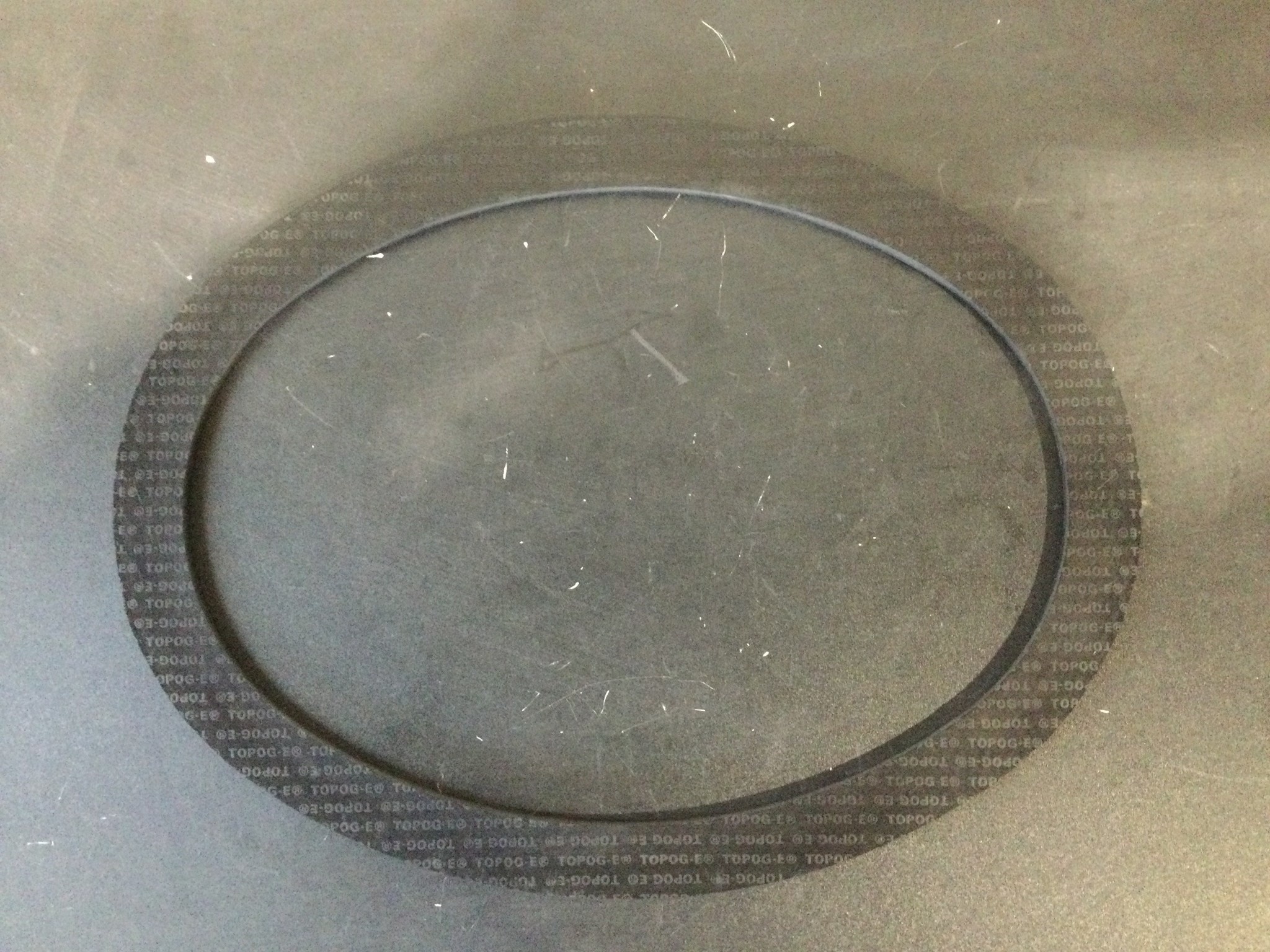 1923K64 - HANSON HOT WATER TANK EPDM OVAL PORT HOLE GASKET 11" ID X 15 ...