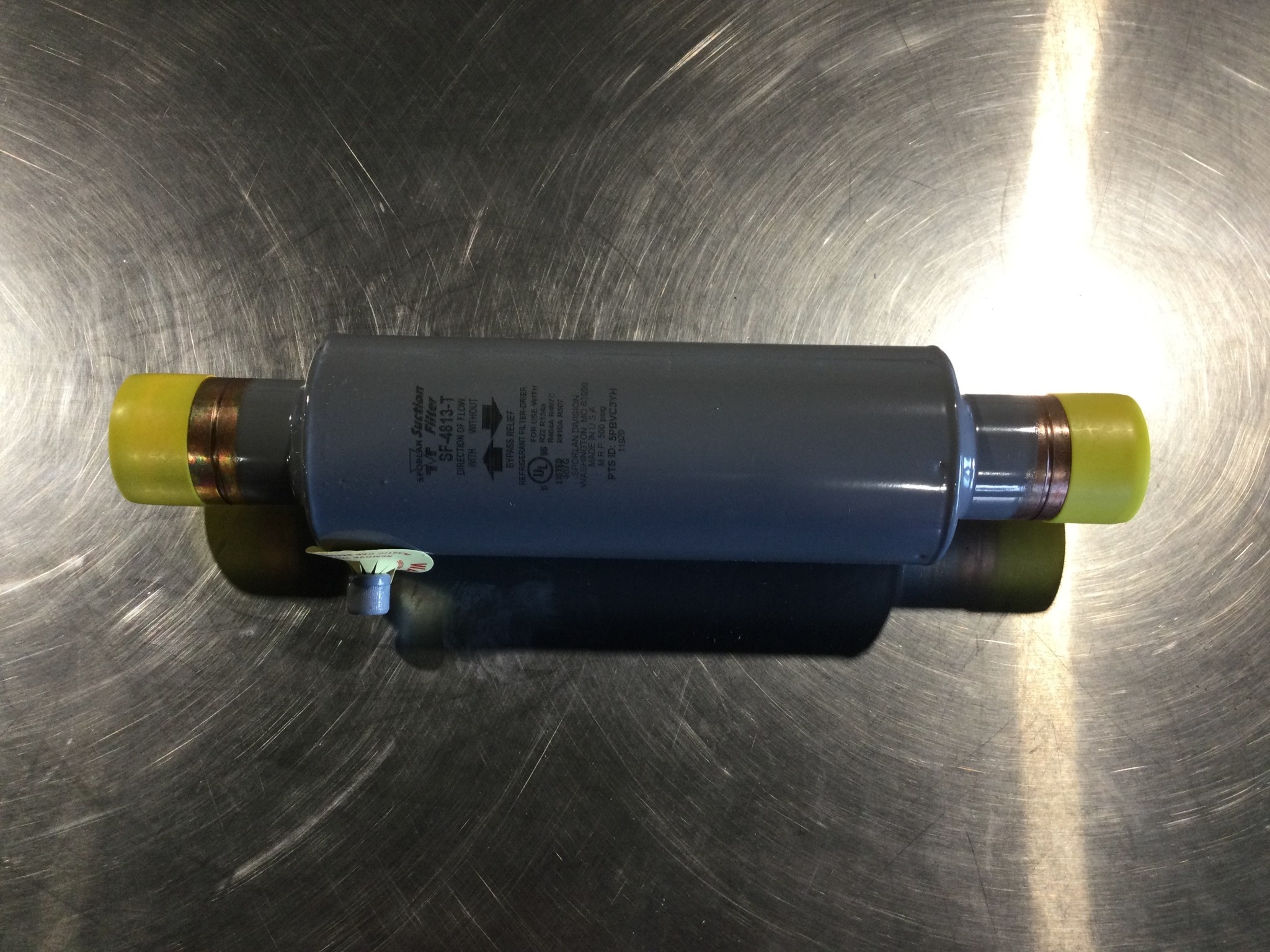 SPORLAN SUCTION FILTER 5/8 ODF SOLDER W/ ACCESS VALVE - Progressive ...