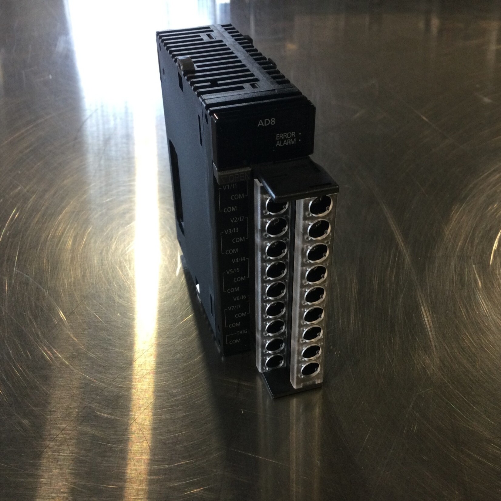 WHRL PANASONIC PLC DIN RAIL 8-ANALOG SCREW TERMINAL INPUT MODULE ...