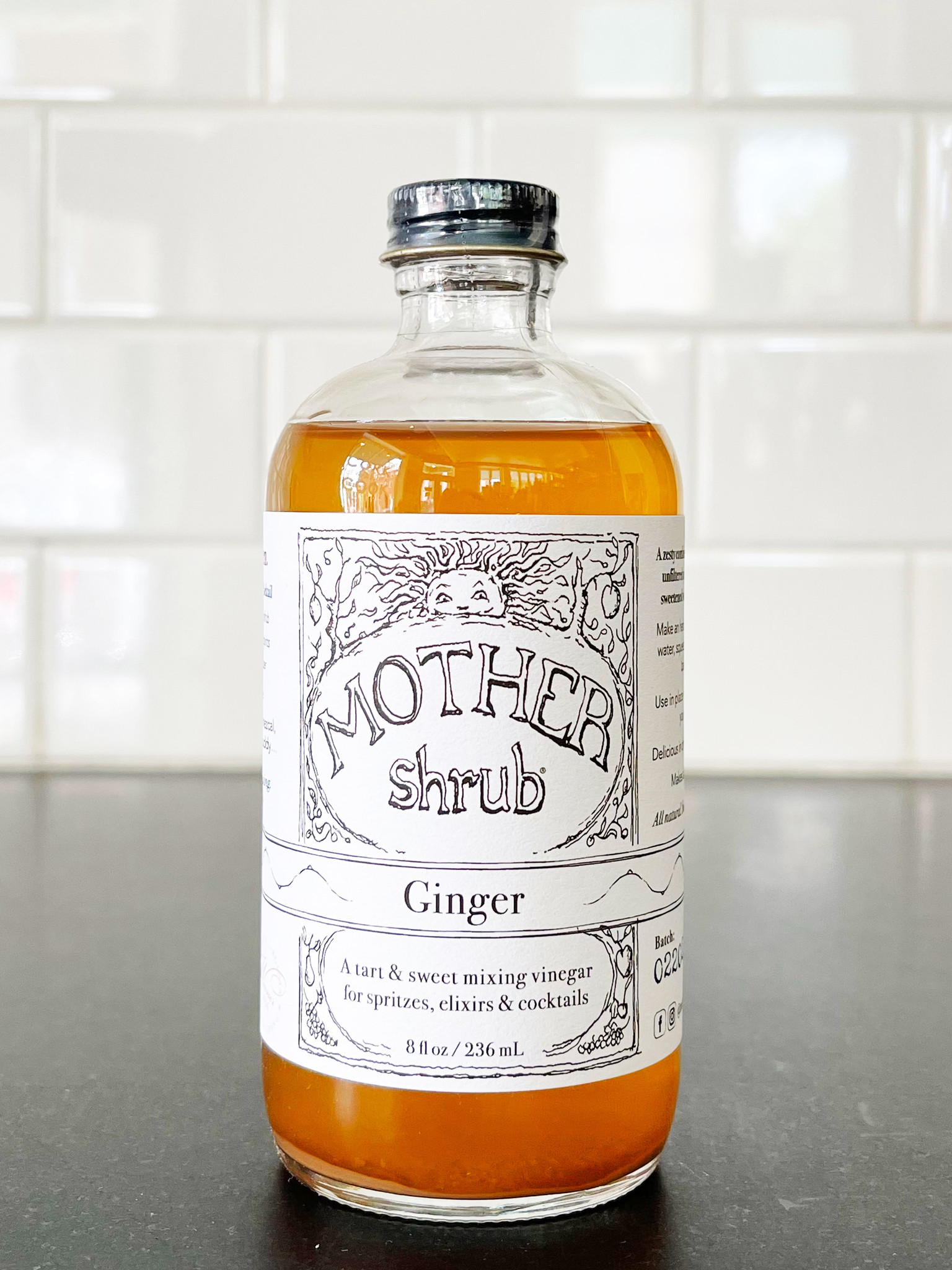 Mother Shrub Ginger - CORK